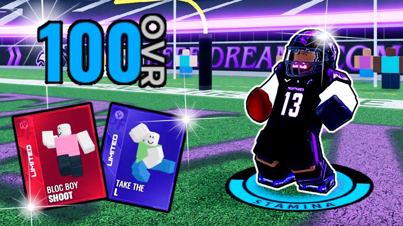 I REACHED 100 OVERALL IN ULTIMATE FOOTBALL!! - YouTube