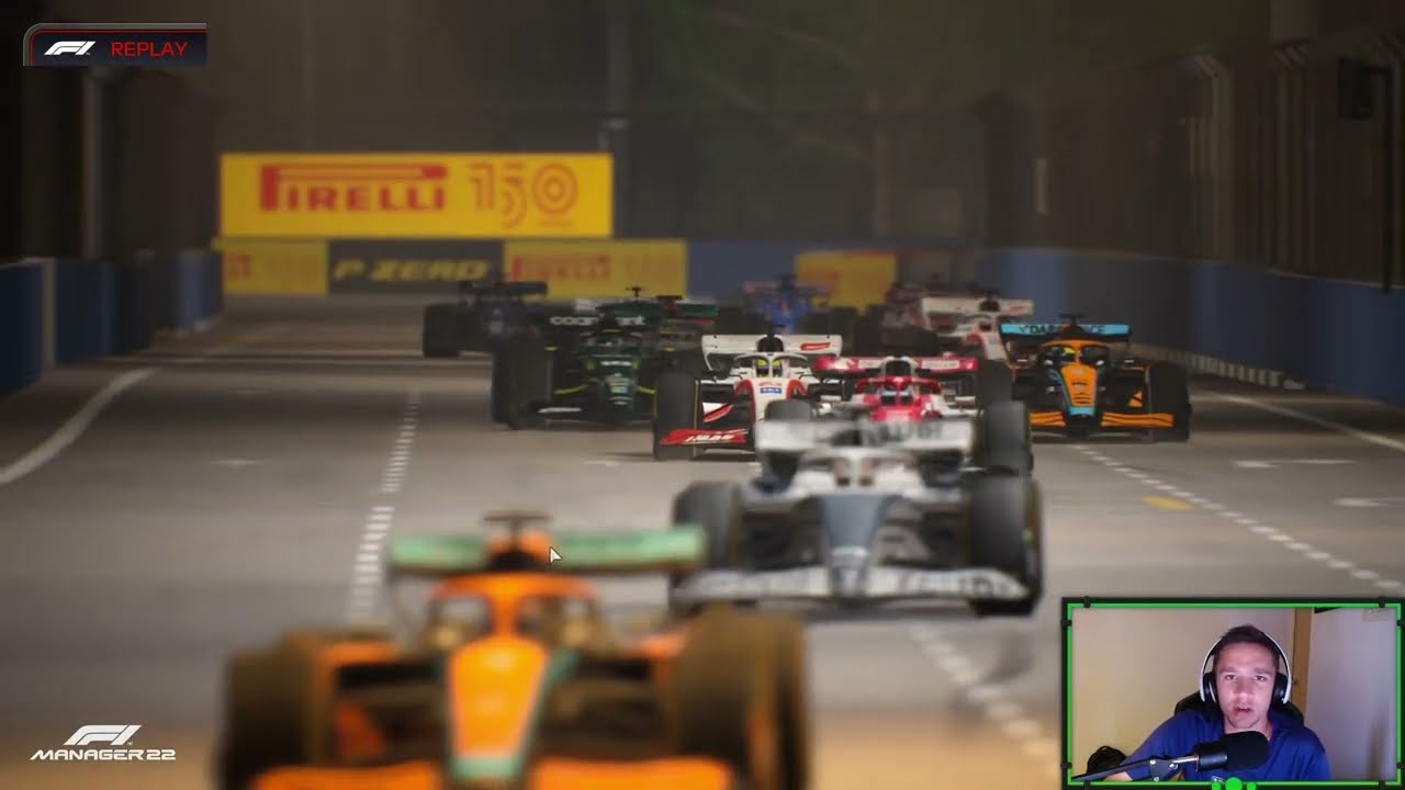 Lapped Cars are Blocking Everyone on the Safety Car Restart!!! - YouTube