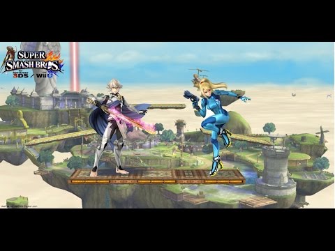 SSB4: Corrin vs Zero Suit Samus