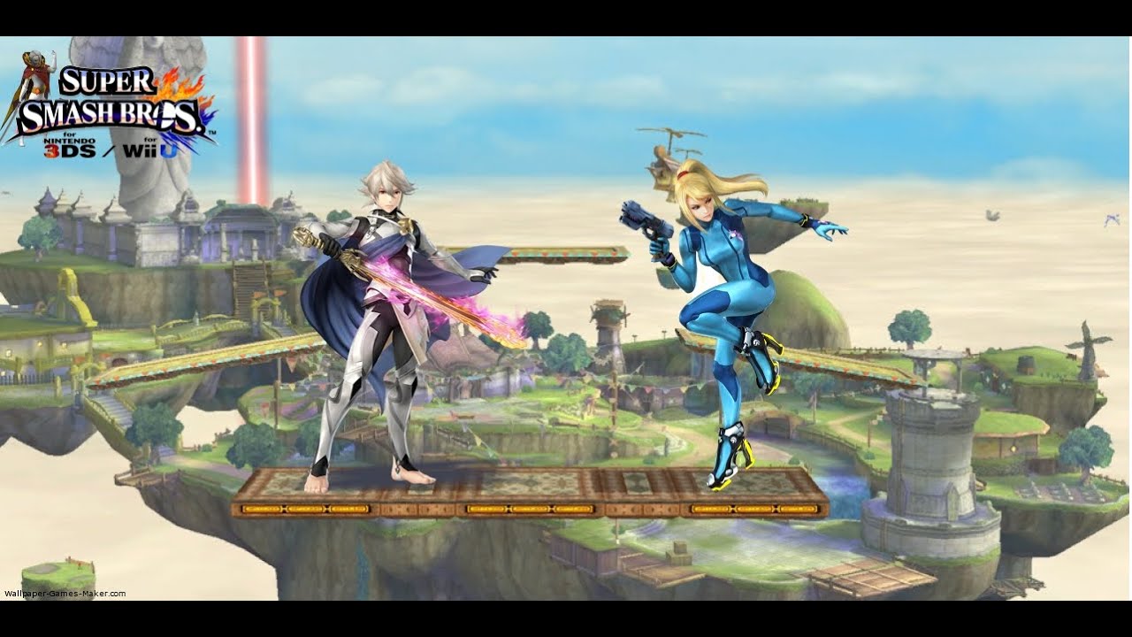 SSB4: Corrin vs Zero Suit Samus - YouTube
