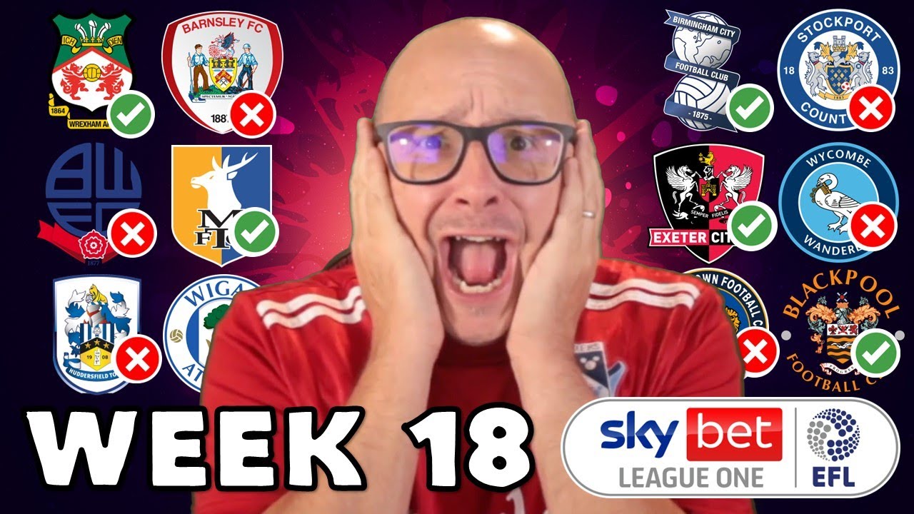 2024/25 League 1 - Matchday #18 Predictions - YouTube