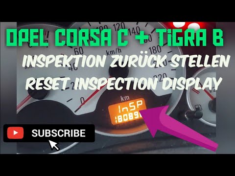 Corsa C Inspektion Zurcksetzennull