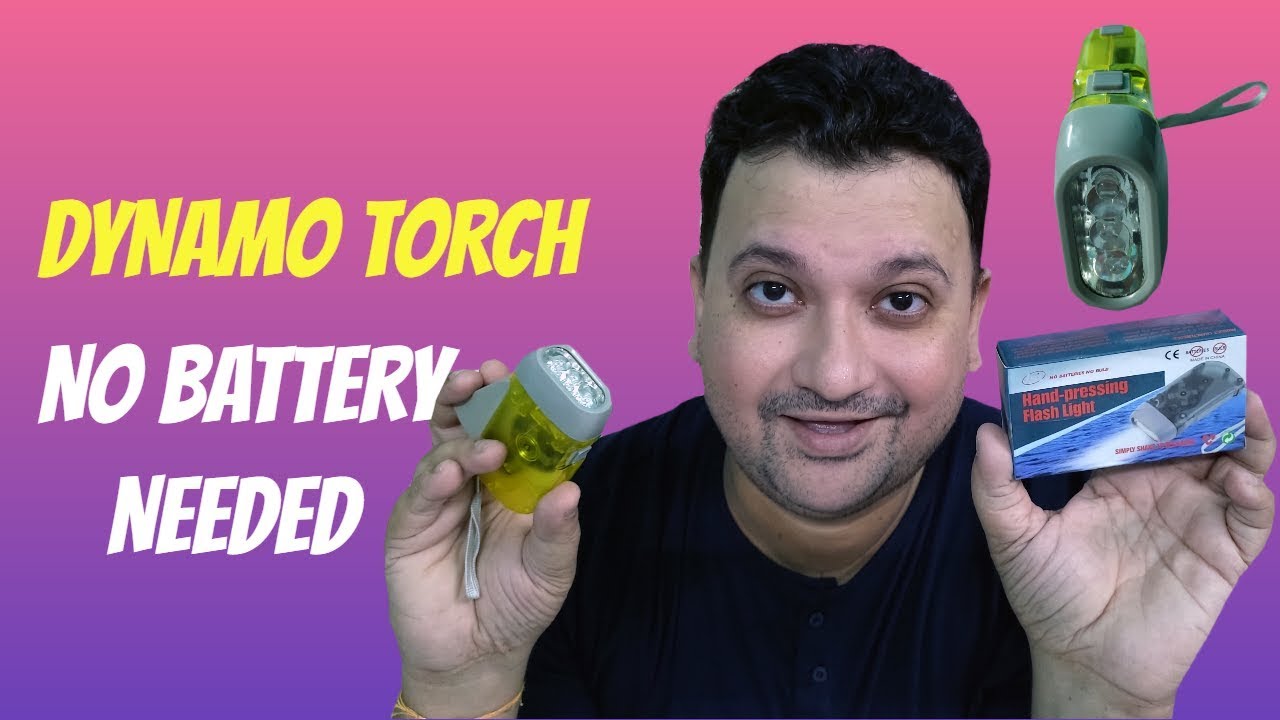 🔦🔦UNBOXING & REVIEW | SMART DURABLE HAND PRESSING FLASHLIGHT | NO ...