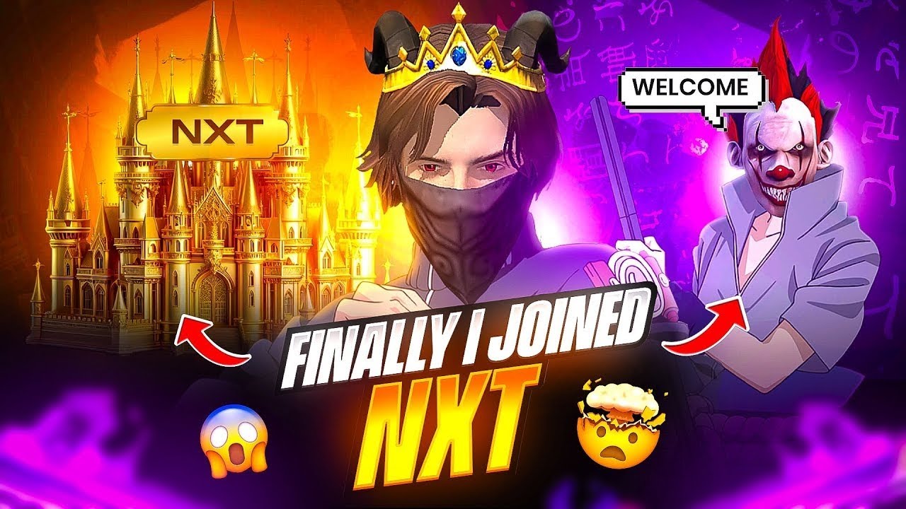 Evolution 🚨📈 || Finally I joined NXT New Journey begins 🥷 ...