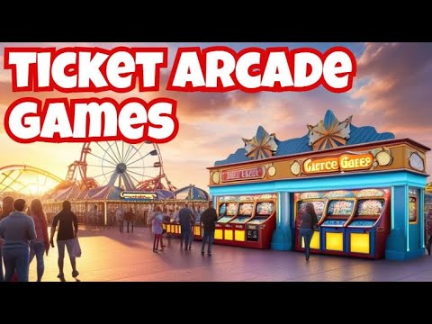 Ticket arcade games | Clarence Pier| Amusement park games | DarceyRose ...
