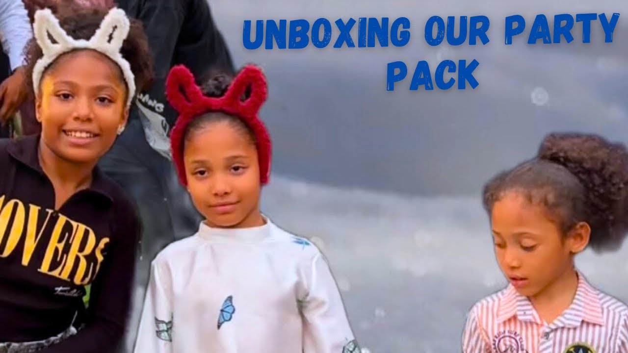 LETS UNBOX OUR PARTY PACK TOGETHER - YouTube