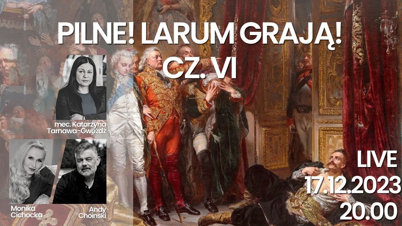 LIVE | LARUM GRAJĄ! CZ.VI | Monika Cichocka, Katarzyna Tarnawa-Gwóźdź ...