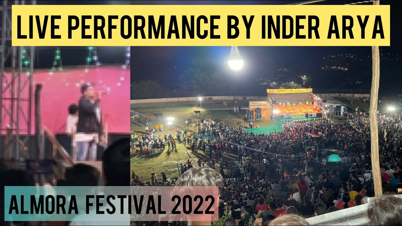 Aaj ki sham Inder Arya ke naam kumaon mahotsav 2022 #vlog # ...