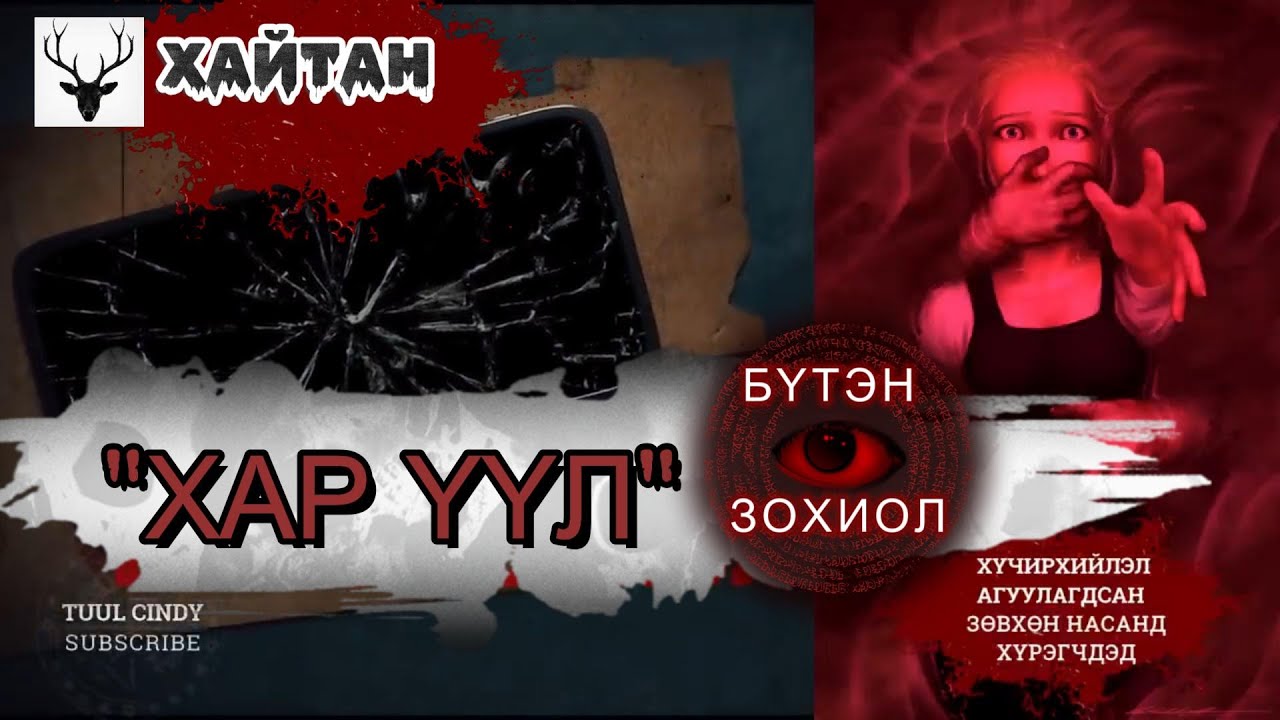 ХАЙТАН ХАР ҮҮЛ БҮТЭН ЗОХИОЛ ХҮЧИРХИЙЛЭЛ АГУУЛАГДСАН ЗӨВХӨН НАСАНД