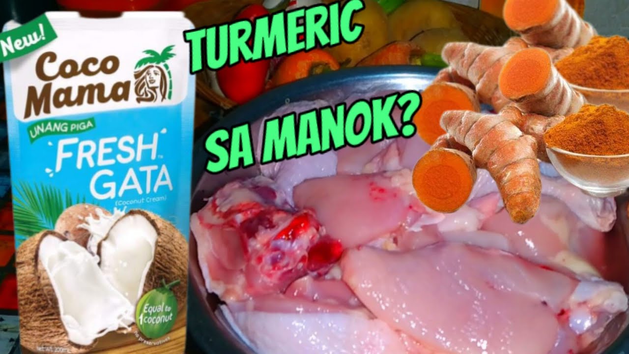 CHICKEN WITH TURMERIC (HEALTHY FOODS) #pinoyfood #cookingathome # ...