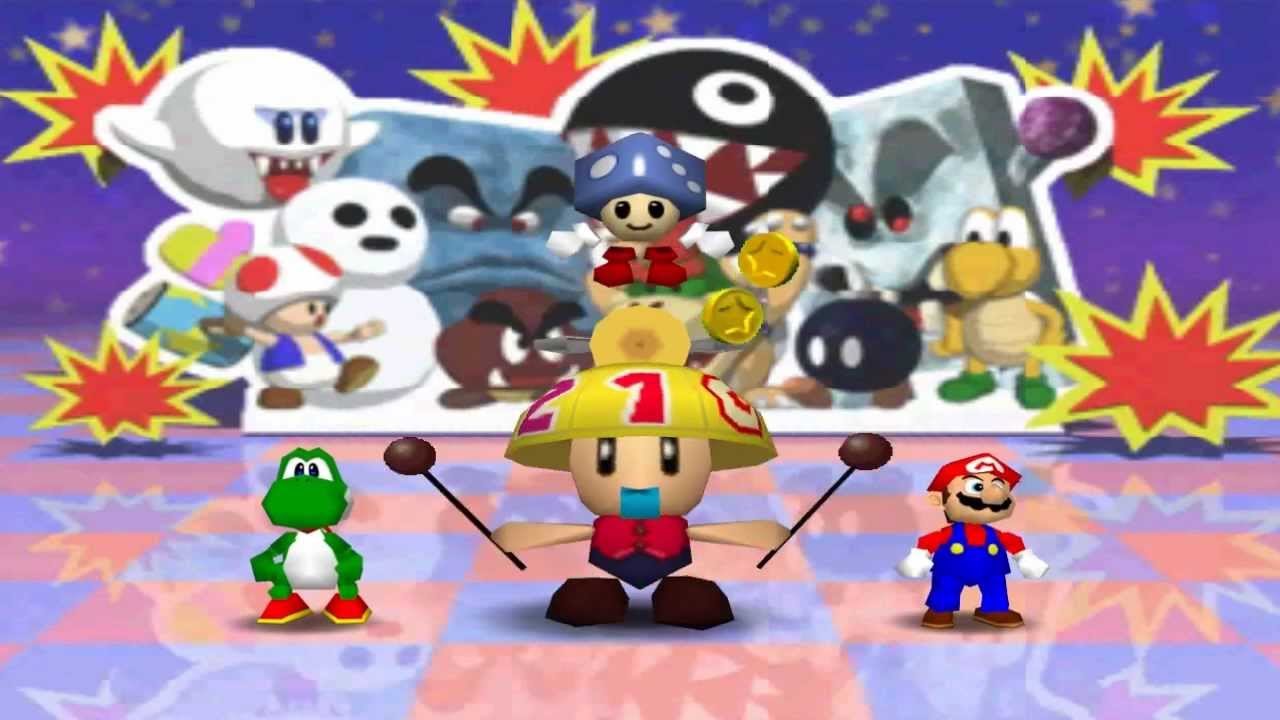 Mario Party 3 Duel Board - Blowhard - Yoshi VS Mario - YouTube