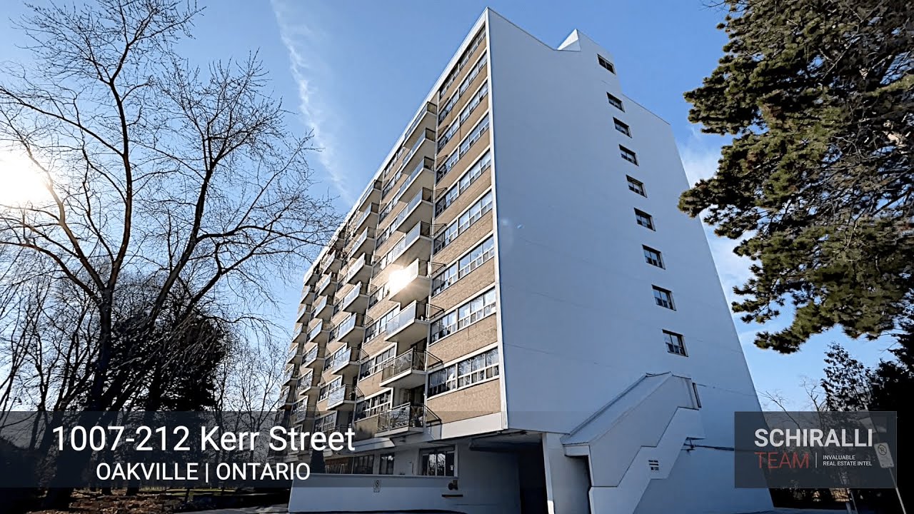 SOLD! 212 Kerr Street #1007, Oakville - YouTube
