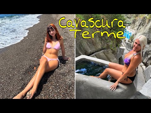 Искья, Италия, Cavascura Terme: РАЗВОД НА ДЕНЬГИ. Классный пляж Maronti Beach, Ischia, Italy