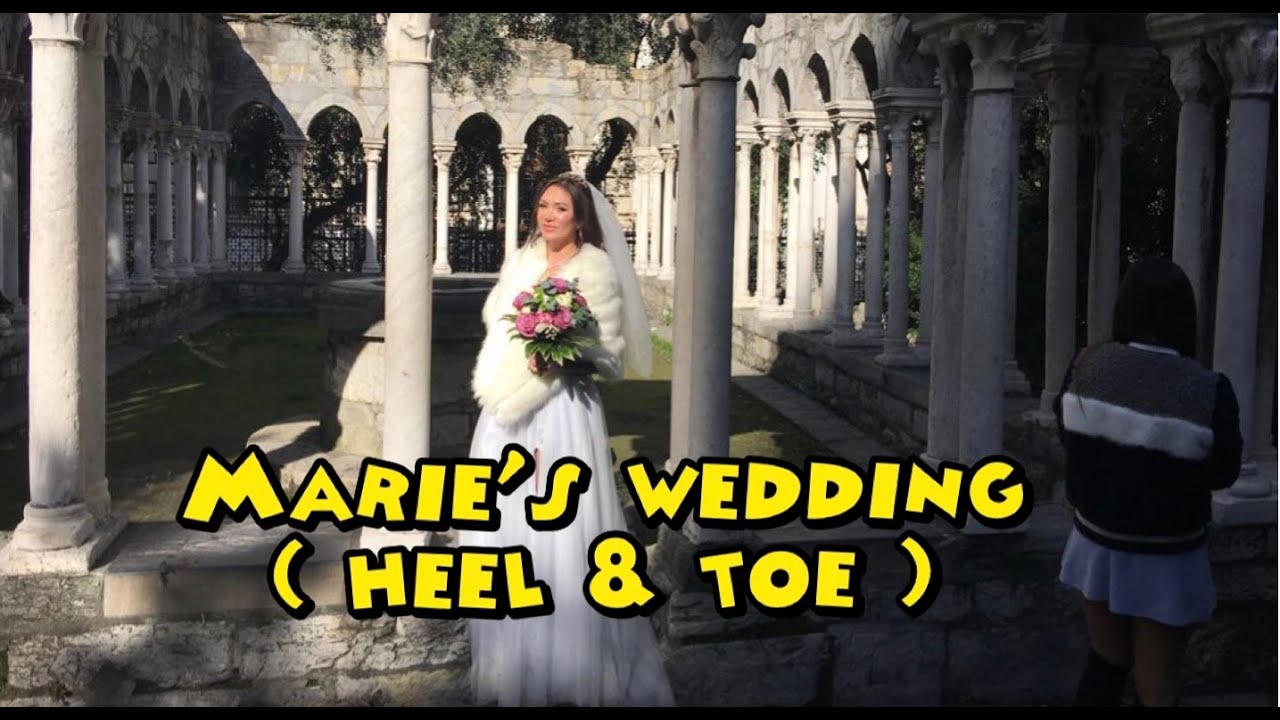 Marie's Wedding Heel & Toe line dance - YouTube