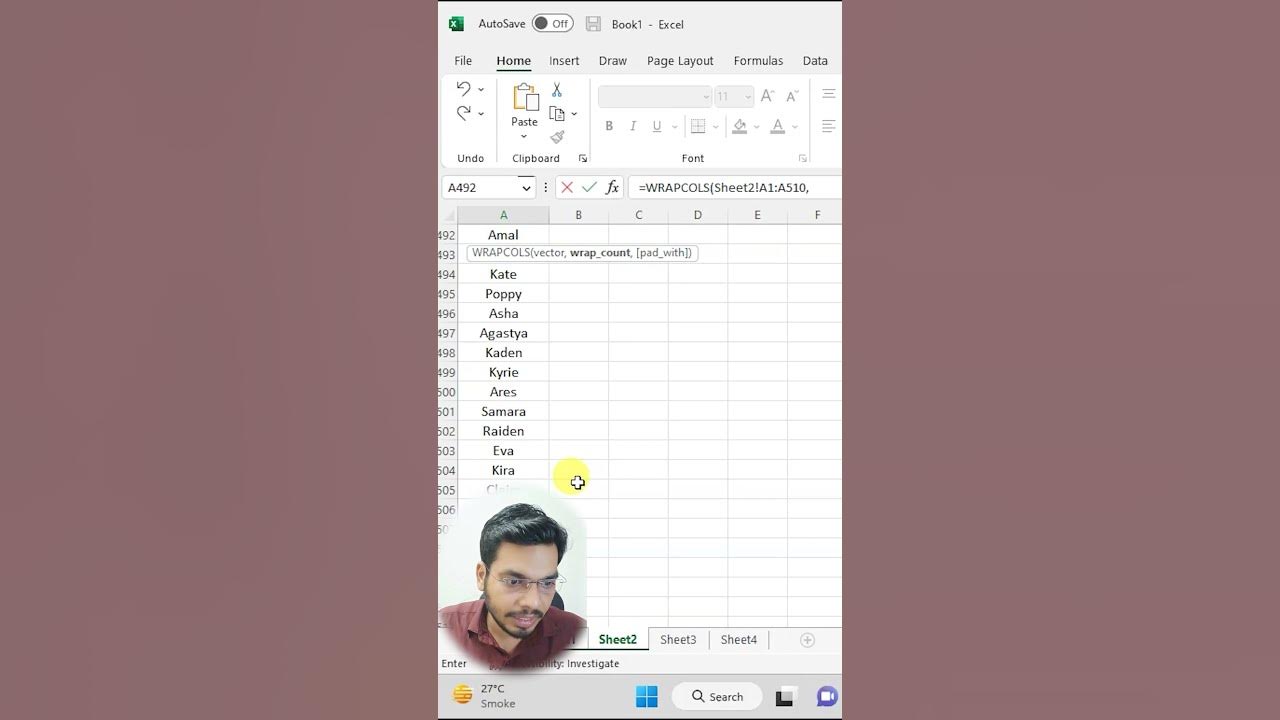 How to Print a Long Column on One Page in Excel | Easy Trick | #exceltips #printexcel # ...