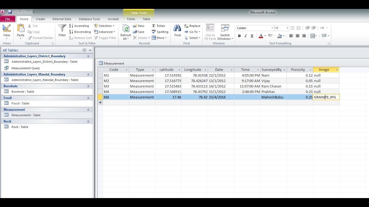 Csharp Access Oledb Update A Record In Access Database Youtube