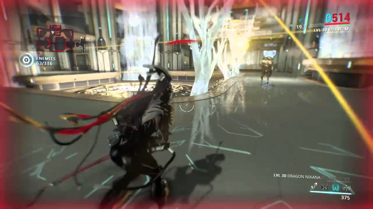 WARFRAME T4E Valkyr_Daikyu_Dragon Nikana - YouTube