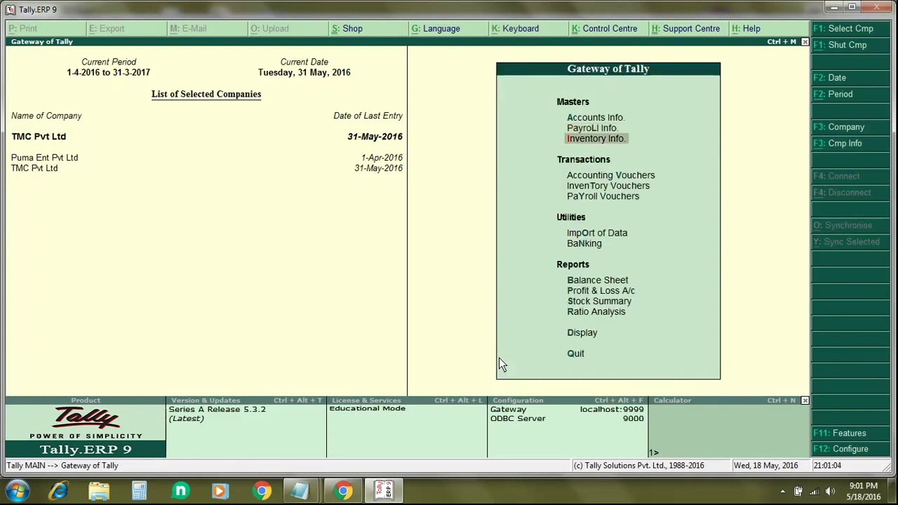 Payroll In Tally ERP 9 Part 2 YouTube payroll-in-tally-erp-9-part-2-youtube