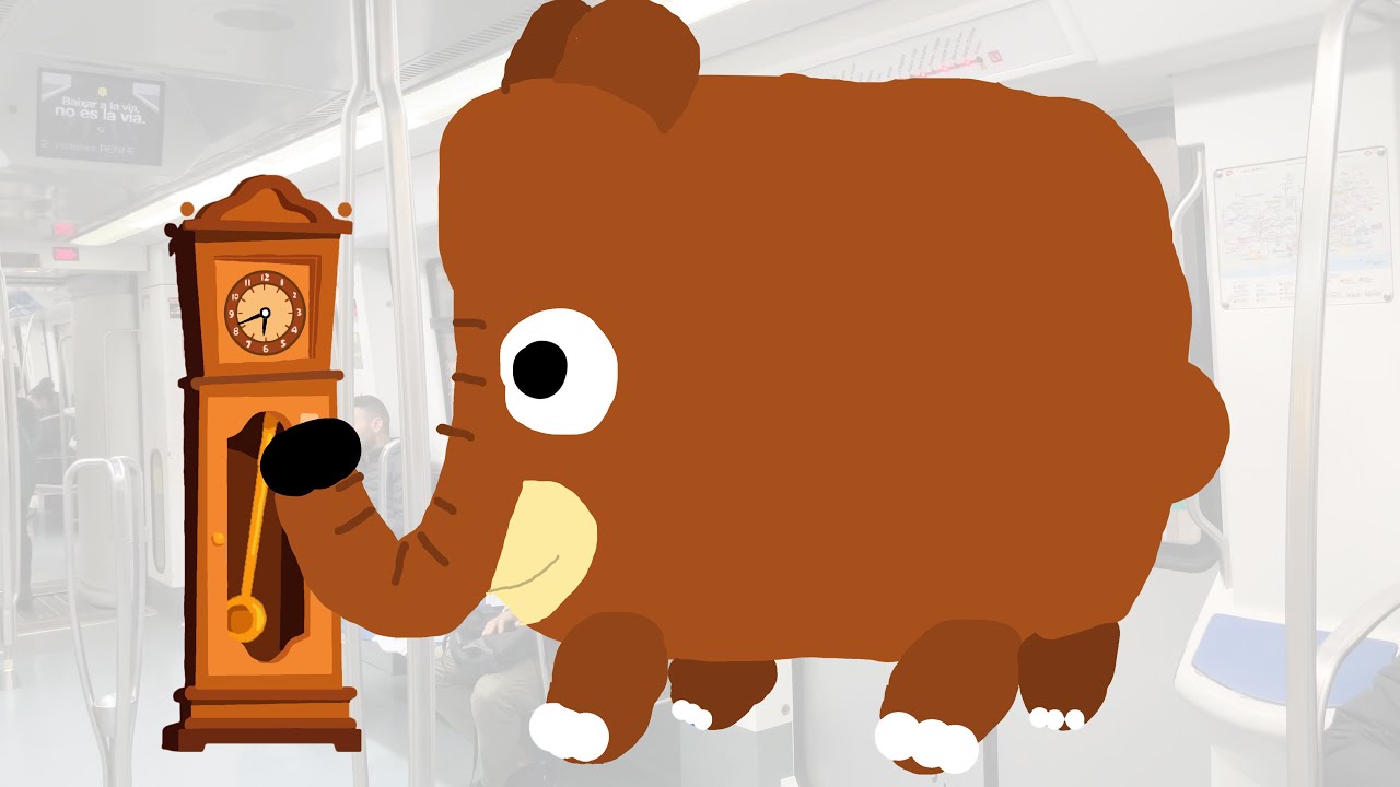 Hickory Dickory Dock Bear-Elephant | Nursery Rhymes for Baby 0-2 Years ...