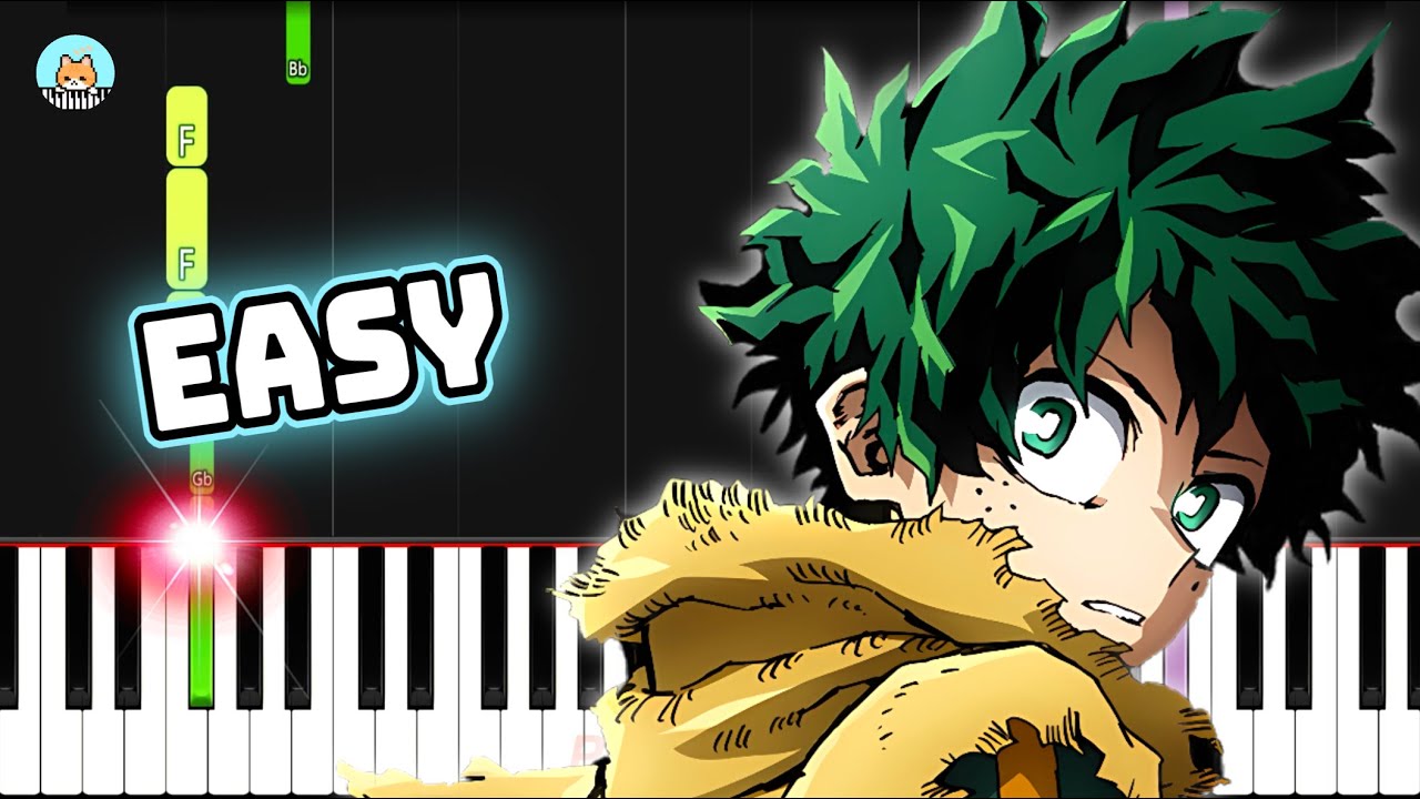Boku no Hero Academia Season 7 OP - "Ta ga Tame" - EASY Piano Tutorial ...