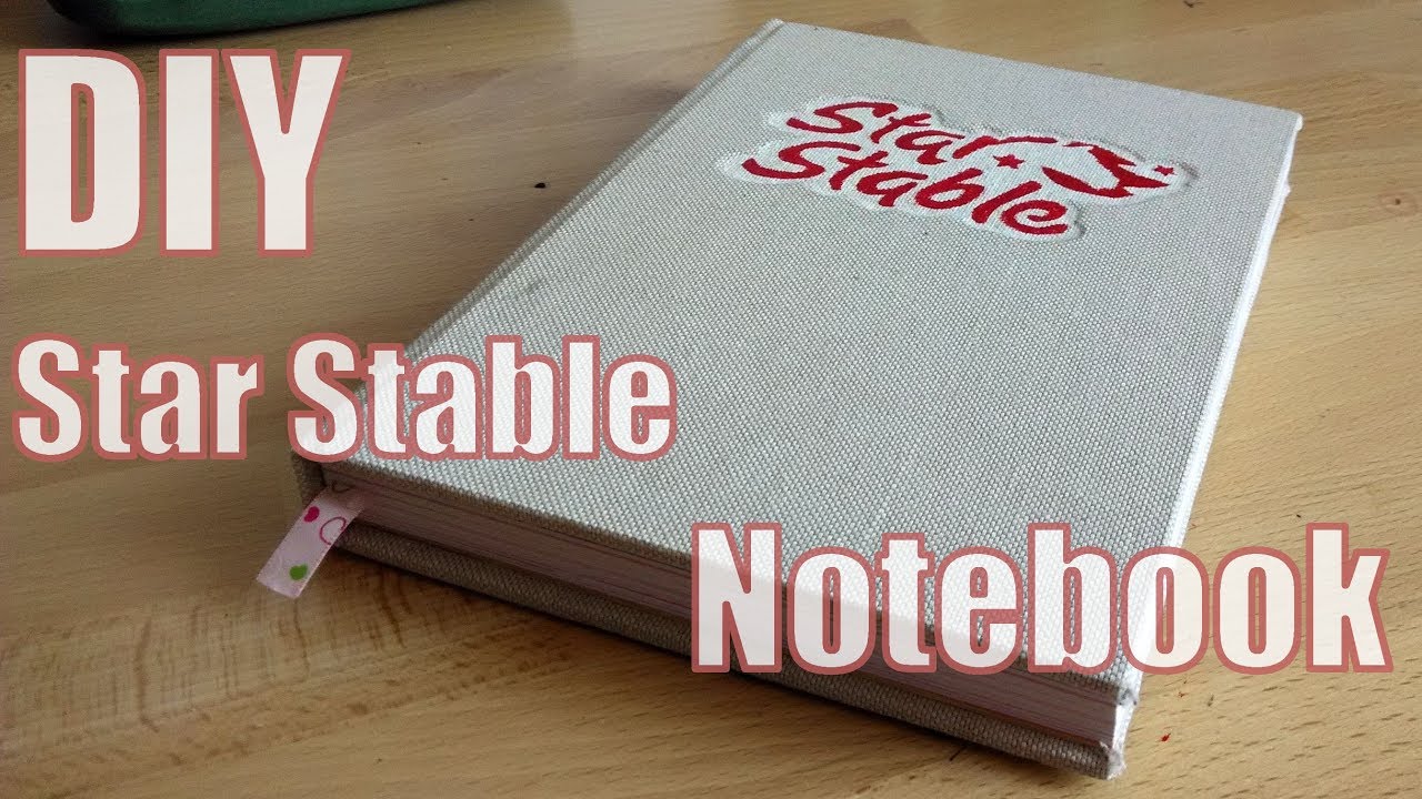 DIY Star Stable Notebook - YouTube