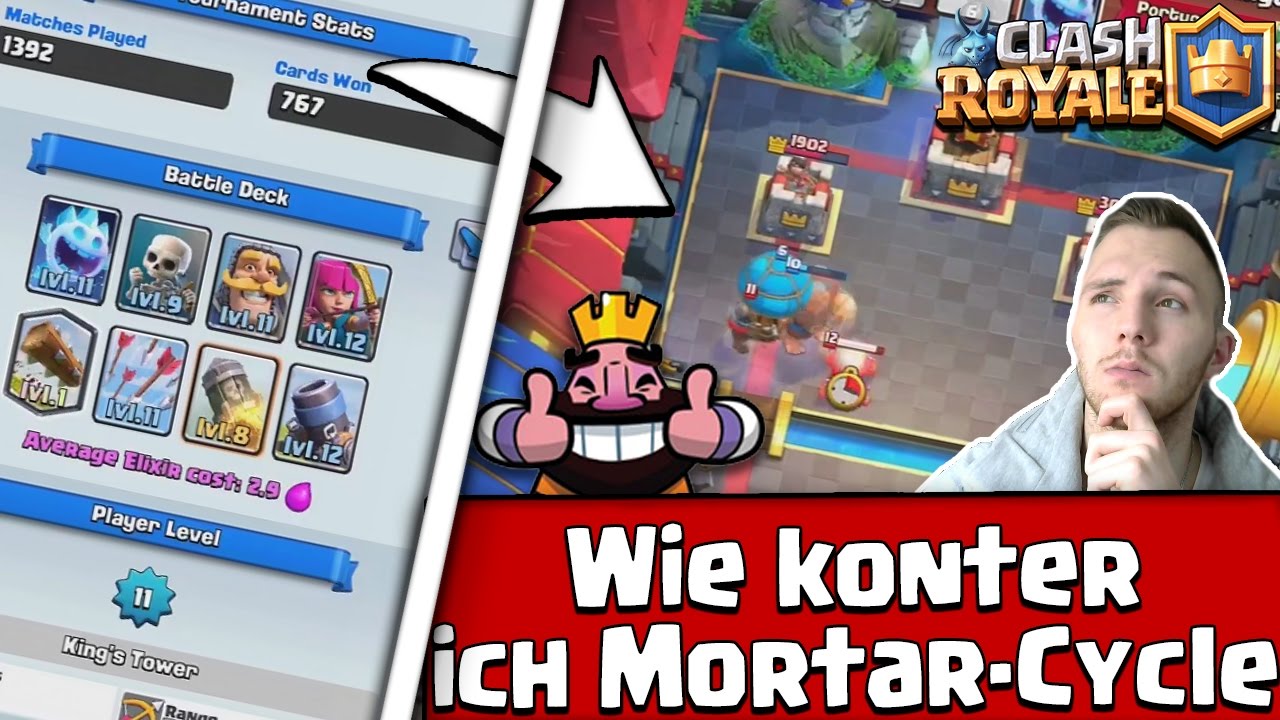 WIE KONTER ICH DAS MORTAR-CYCLE-ROCKET DECK?! | TIPPS & TRICKS! | CLASH ...