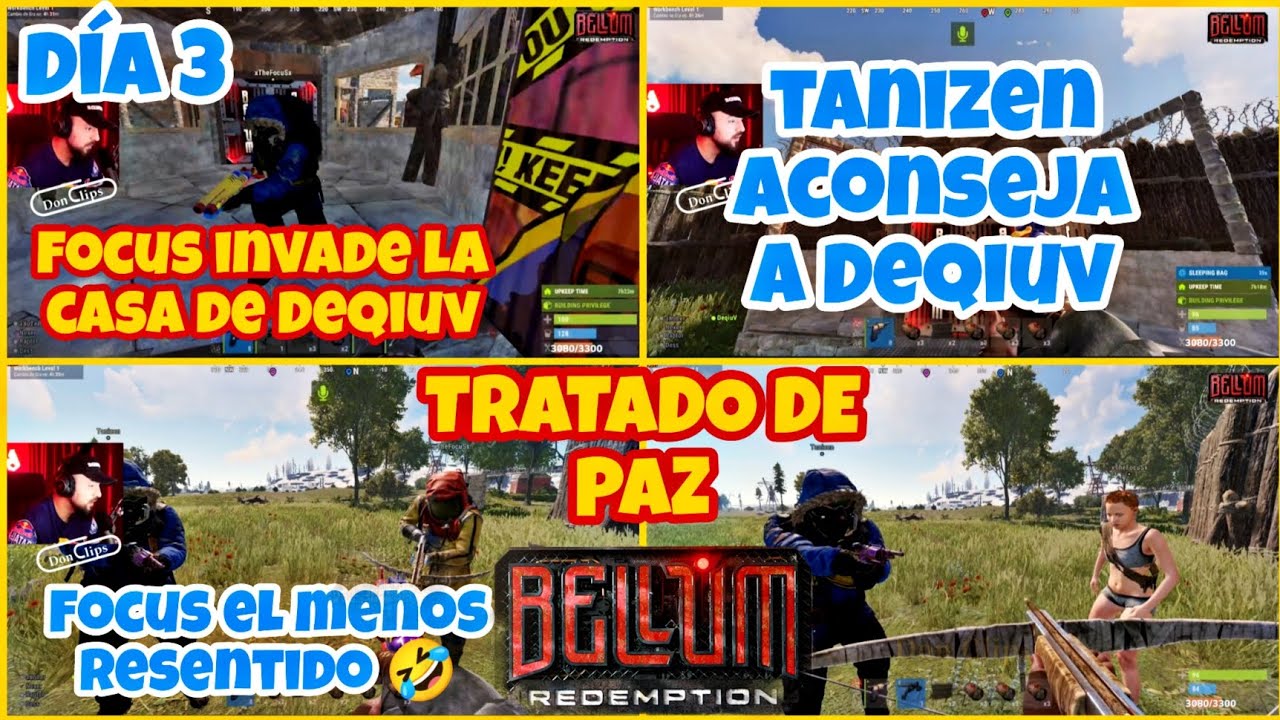 FOCUS INVADE LA CASA DE DEQIUV, TANIZEN ACONSEJA A DEQIUV, TRATADO DE ...