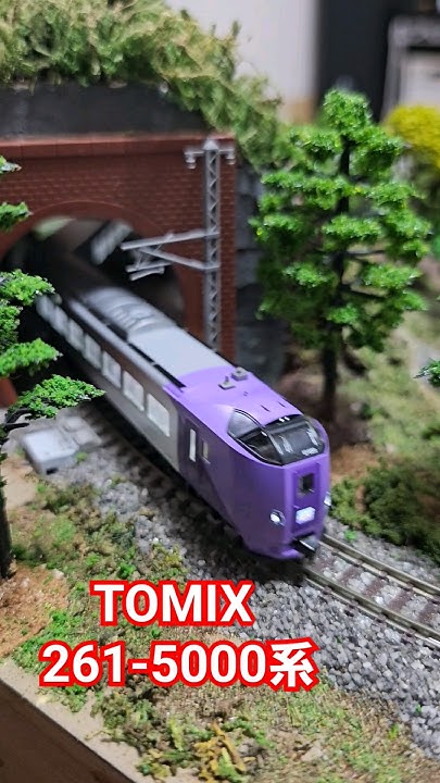 TOMIX 261 5000系（ラベンダー） #鉄道 #tomix - YouTube
