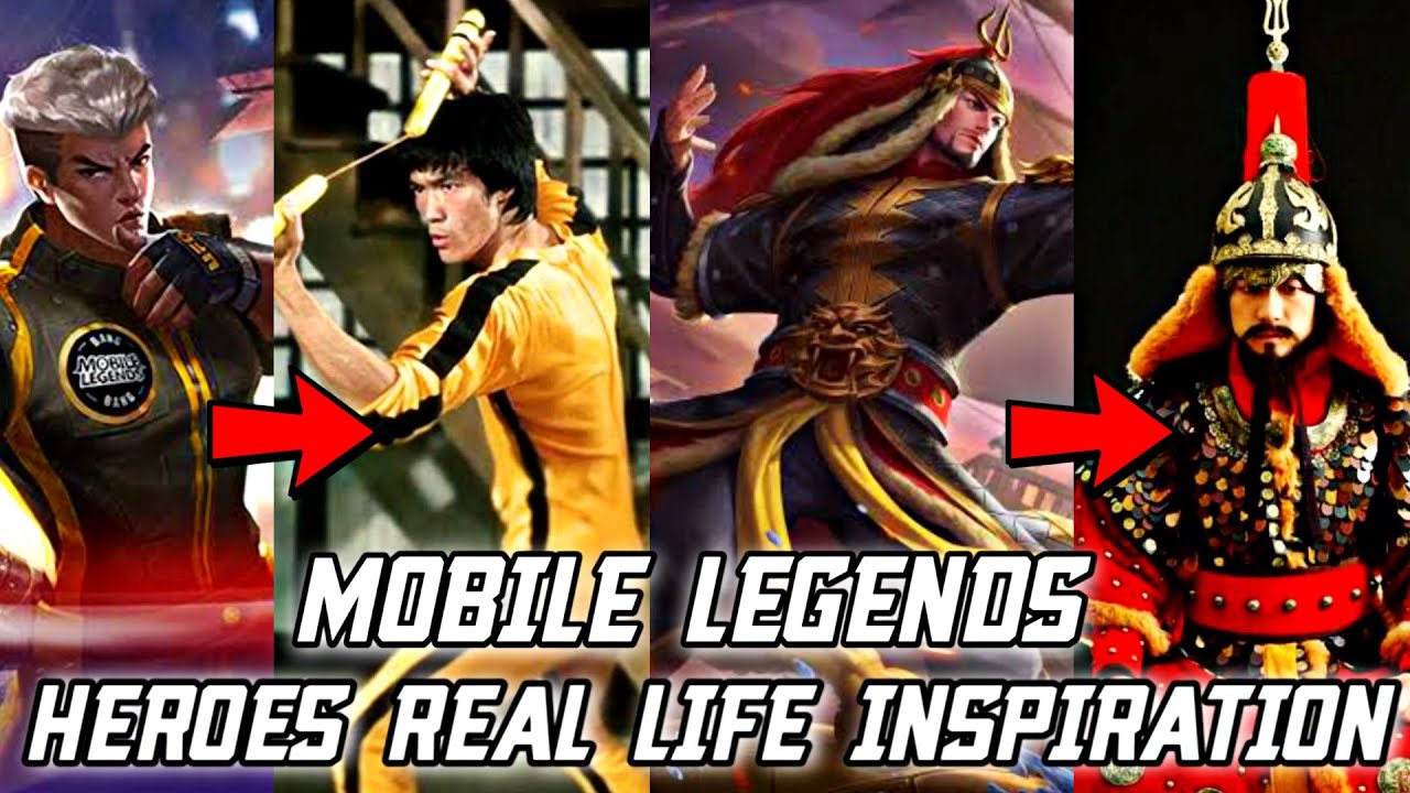 MOBILE LEGENDS HEROES REAL LIFE INSPIRATION | INSPIRED MOBILE LEGENDS ...