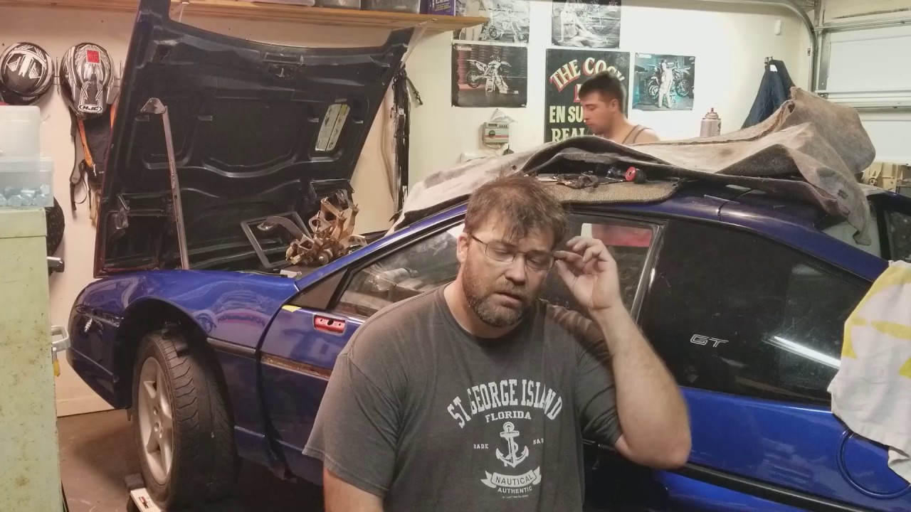 K20 swap Fiero "the Blur" quick update (not the '88 K24A2 fiero) - YouTube