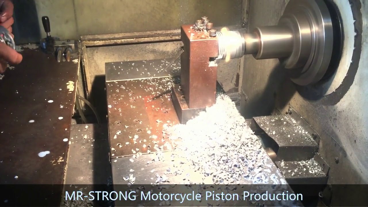 Engine Piston manufacuring Process - YouTube