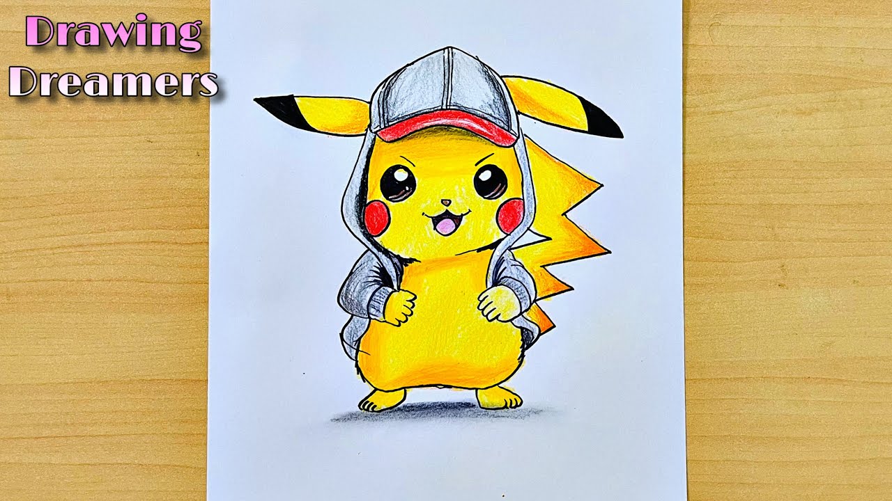 How to draw Pikachu Pokemon || Pokemon Drawing || Drawing Dramers - YouTube