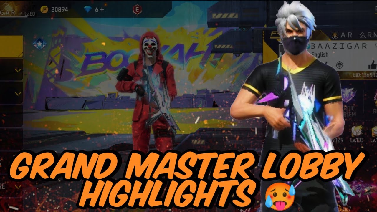 GRAND MASTER LOBY GAME PLAY VIDEO 😱🥵 - YouTube