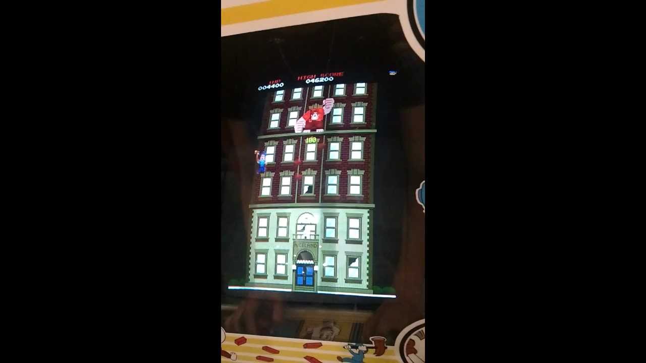 Fix It Felix Jr. - Arcade Game From Wreck It Ralph - YouTube