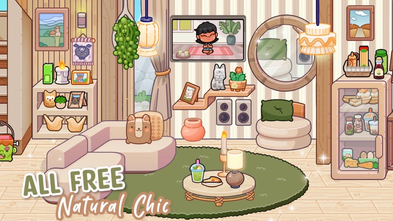 AVATAR WORLD AESTHETIC ALL FREE NATURAL CHIC house maker🧸🪴|FREE HOUSE ...