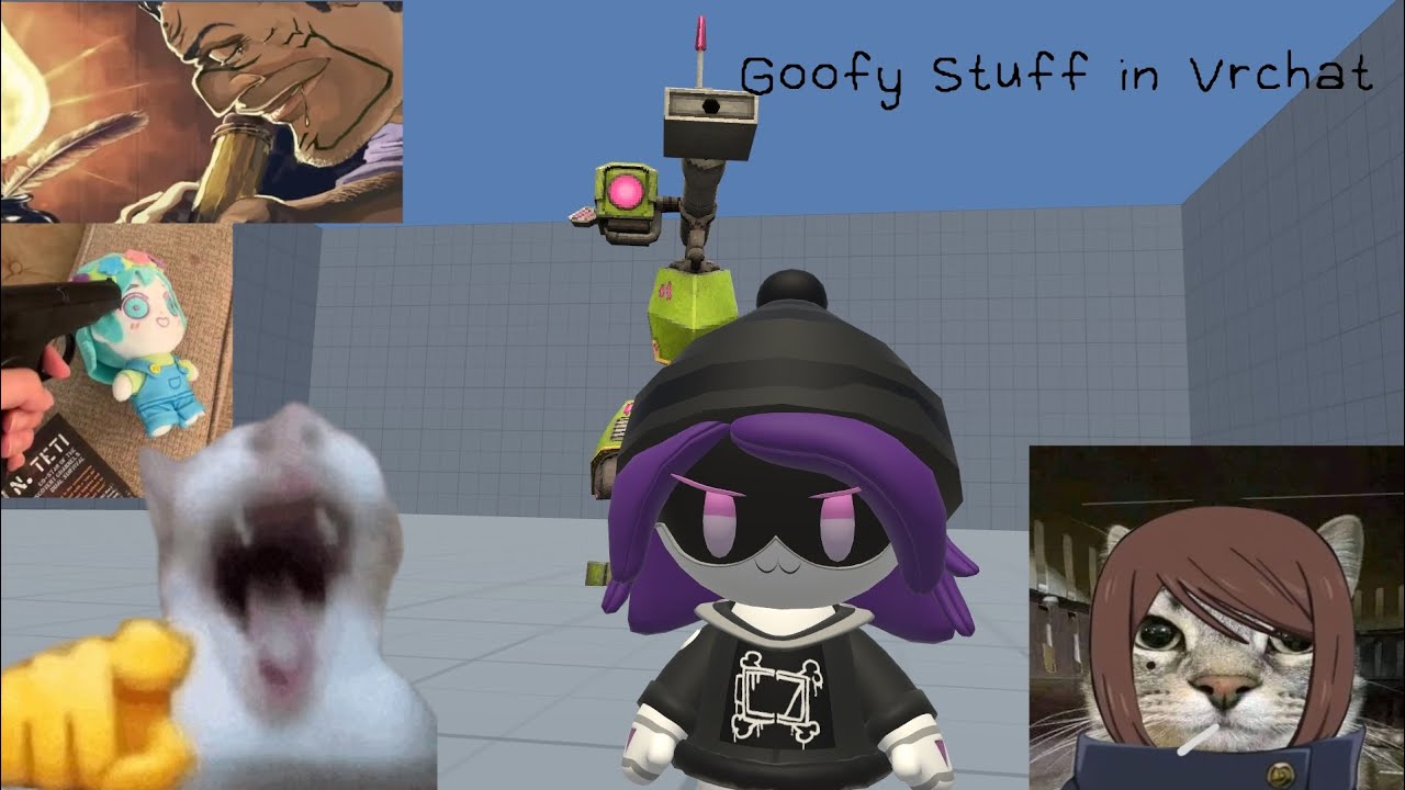 Goofy stuff in Vrchat - YouTube