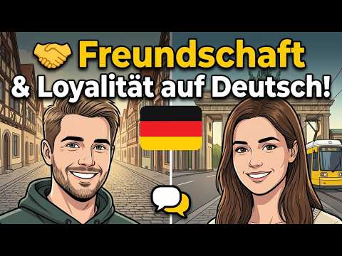A1 A2 German Speaking Practice | Real Friendship Conversations