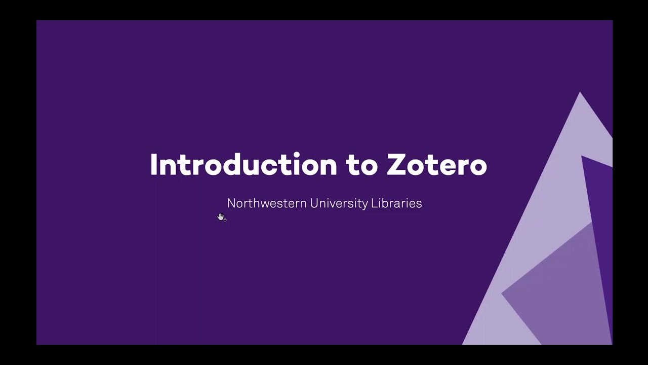 Introduction to Zotero - YouTube