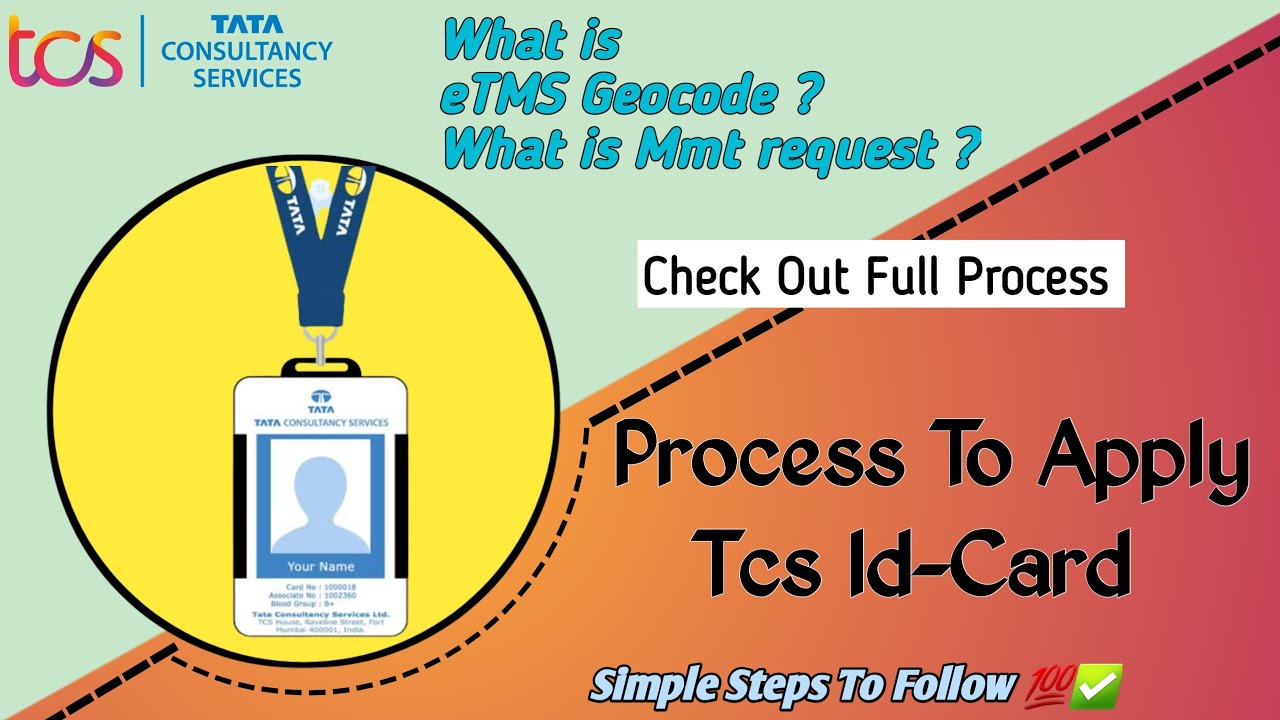 Process For Tcs id-Card || How to apply for tcs i-card || id-card ...