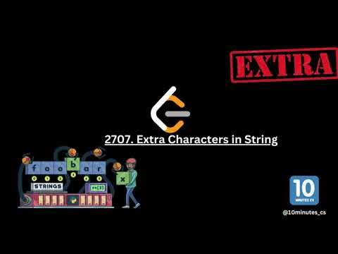 2707 | Extra Characters in String | POTD | Leetcode daily | Java - YouTube
