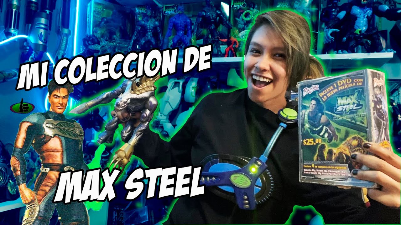 Mi colección de Max Steel vintage o clásico / Mattel - YouTube