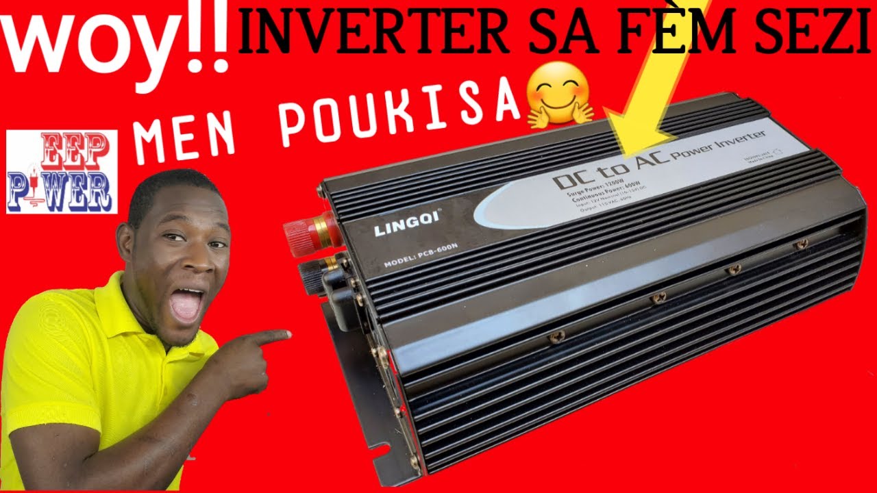 Inverter LINGQI PC8-600N [présentation par EEP POWER] 12V 600W [15 ...