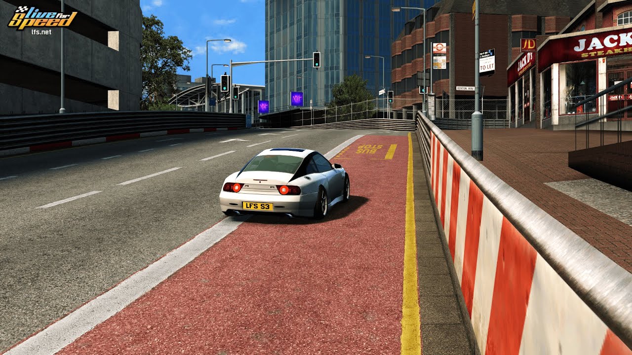 Live for Speed S3 Mods #105 - FZ5055 on South City Classic - YouTube