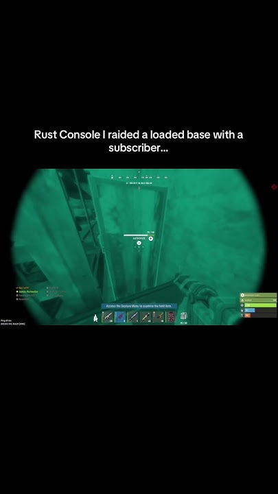 Rust Console I raided a loaded base with a subscriber…#shorts #rust #rustconsole - YouTube