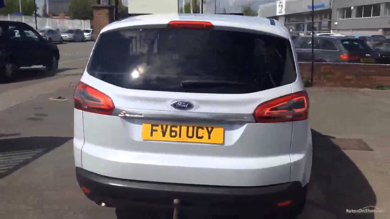 FORD S-MAX ZETEC TDCI WHITE 2011 - YouTube