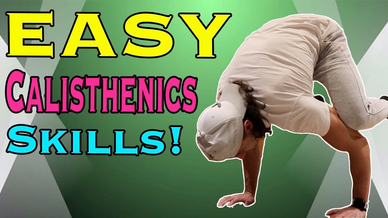 Top 3 Calisthenics Skills for Beginners! EASY & Learn TODAY - YouTube