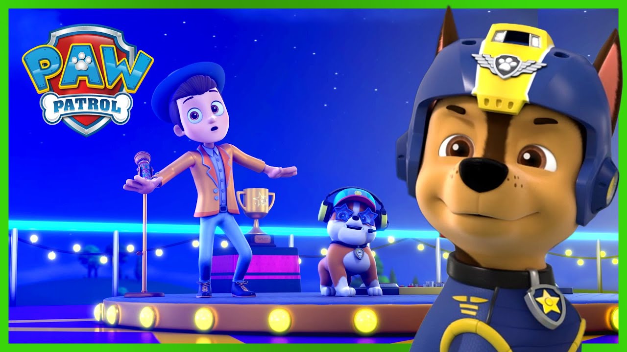 ¡La Patrulla de Cachorros salva el concierto de Luke Estrellas y mucho ...