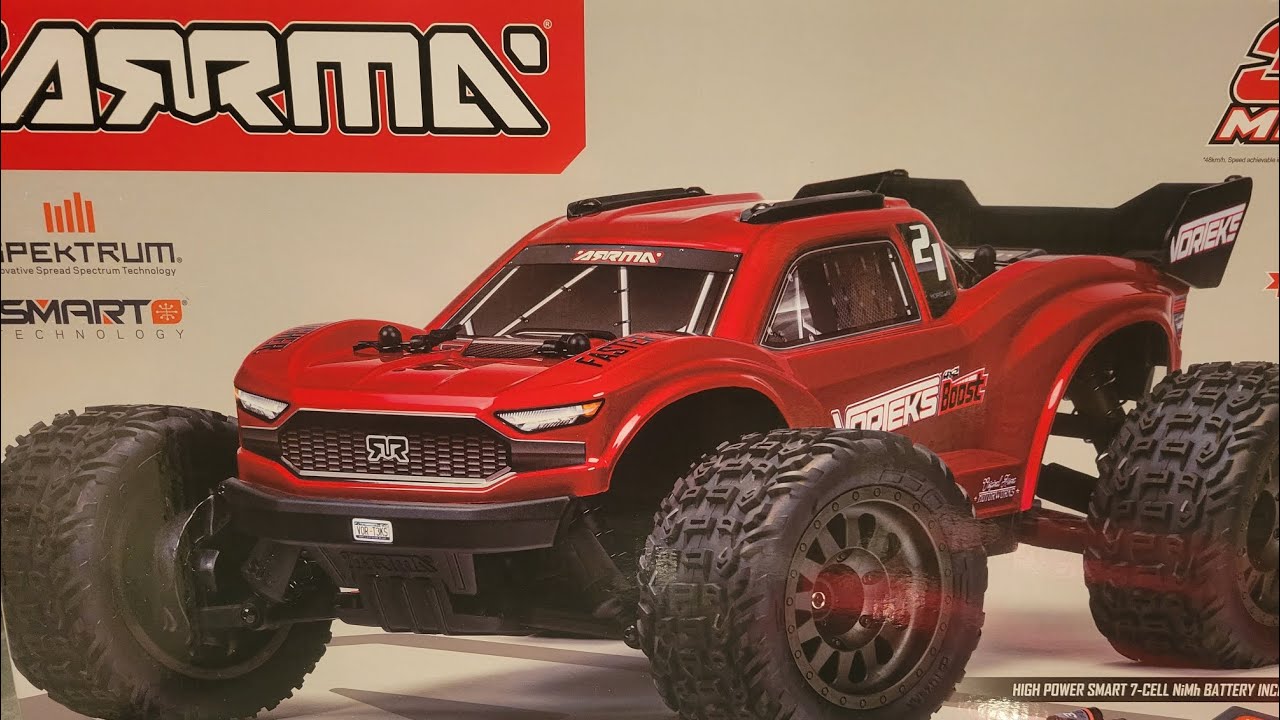 ARRMA Vorteks 4x2 Boost 550 Mega RTR unboxing!!! - YouTube