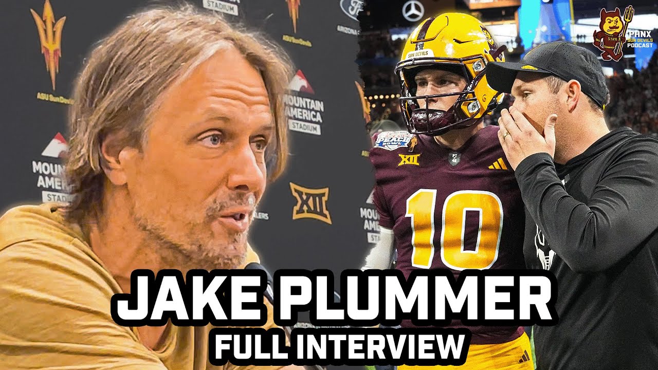 Arizona State LEGEND Jake Plummer BELIEVES In Sam Leavitt And Kenny ...