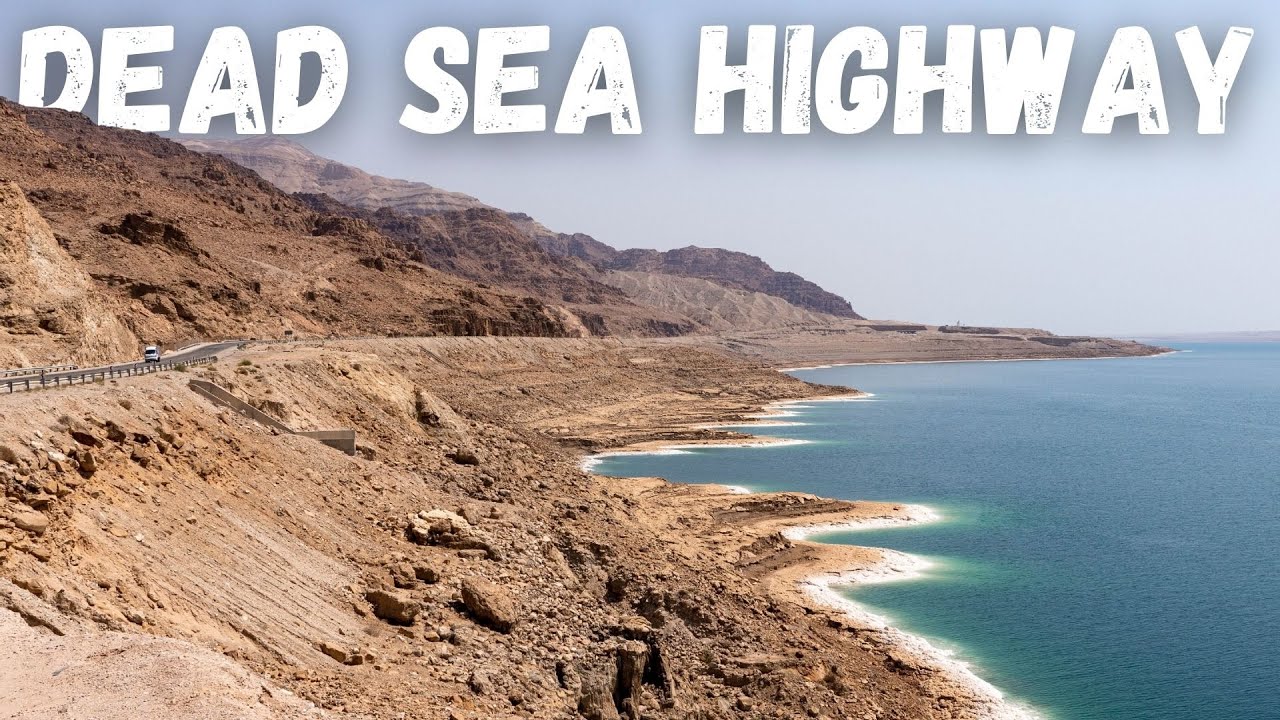 Dead Sea Highway in Jordan🇯🇴 + Floating in the Dead Sea! - YouTube